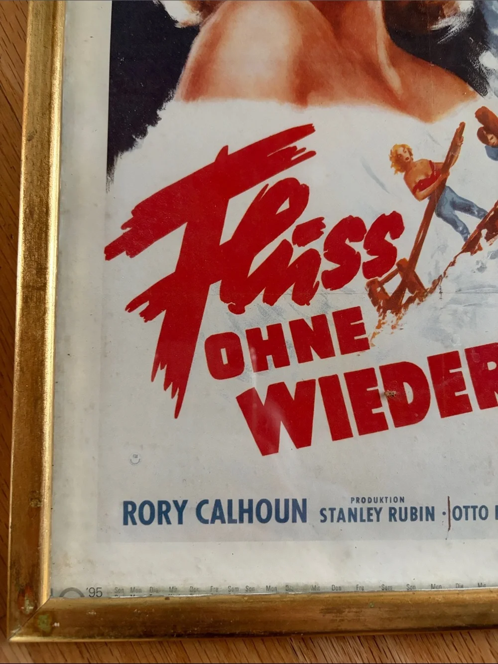 Vintage | Art | Vintage German Marilyn Monroe Movie Poster Print River ...